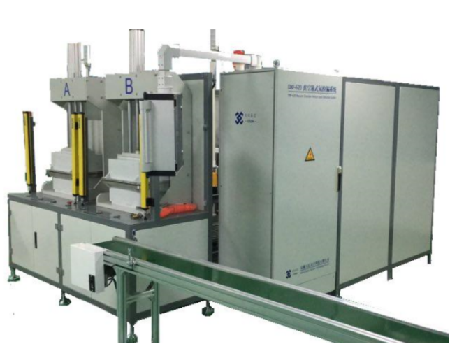 Vacuum chamber helium leak detecting system used in automotive ...